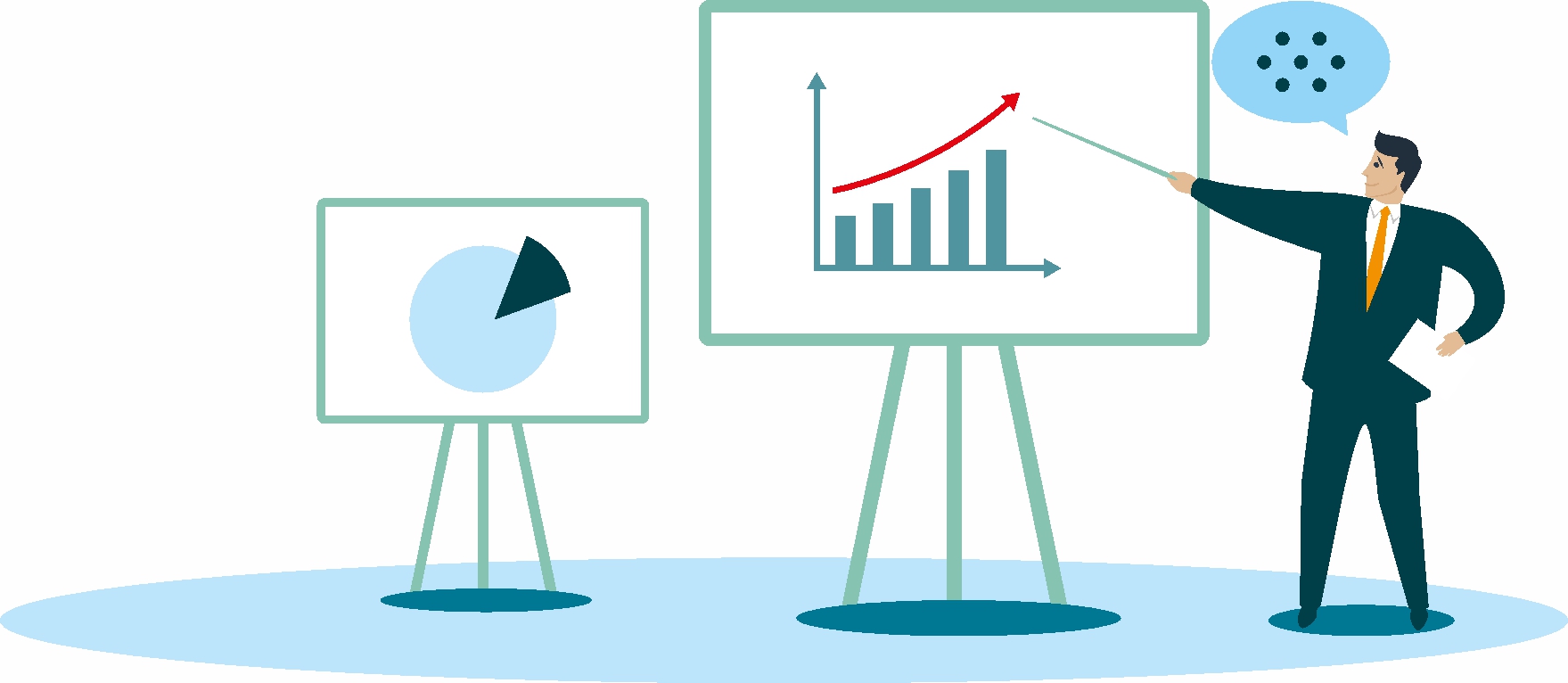Making a presentation - Clark James